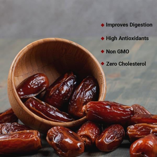 Rishi Pure Kimia Dates Gold Premium Dried Dates 600gm - JioMart