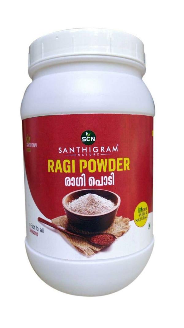 Santhigram Natural Organic Sprouted Ragi Flour/ Finger Millet Flour ...