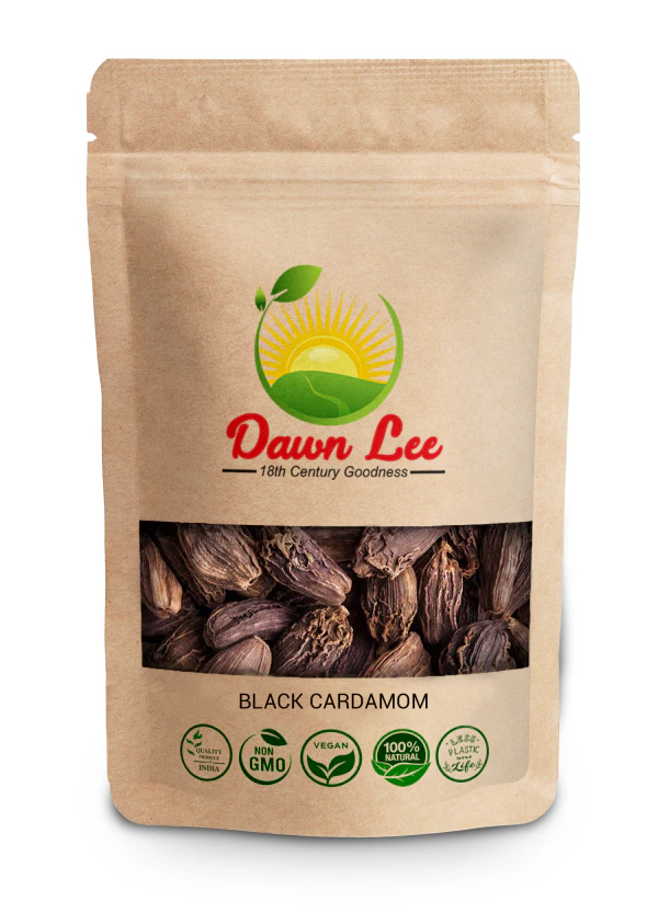 Dawn Lee Black Cardamom 100 Grams Kali Elaichi or Sabut Badi Elaichi ...