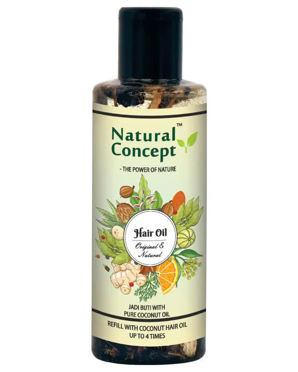 Natural Concept Jadi Buti Hair oil 200ml - JioMart