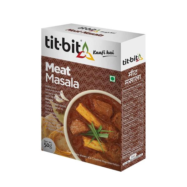 Tit-Bit - Indian Meat Masala Combo - Pack of 6 Contains Meat Masala (2 ...