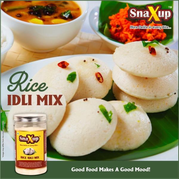 SnaXup Rice Idli Premix | Instant Ready to cook | Soft Fluffy Idli | No ...