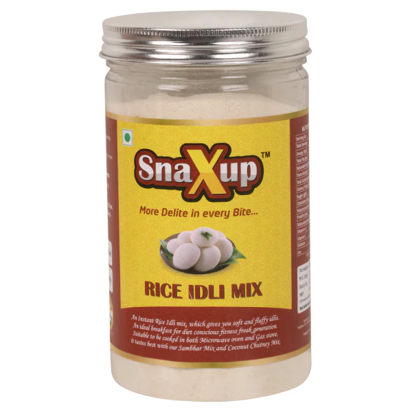 SnaXup Rice Idli Premix | Instant Ready to cook | Soft Fluffy Idli | No ...