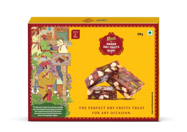 Molsi's Anjeer Dry fruits Burfi 250g - JioMart