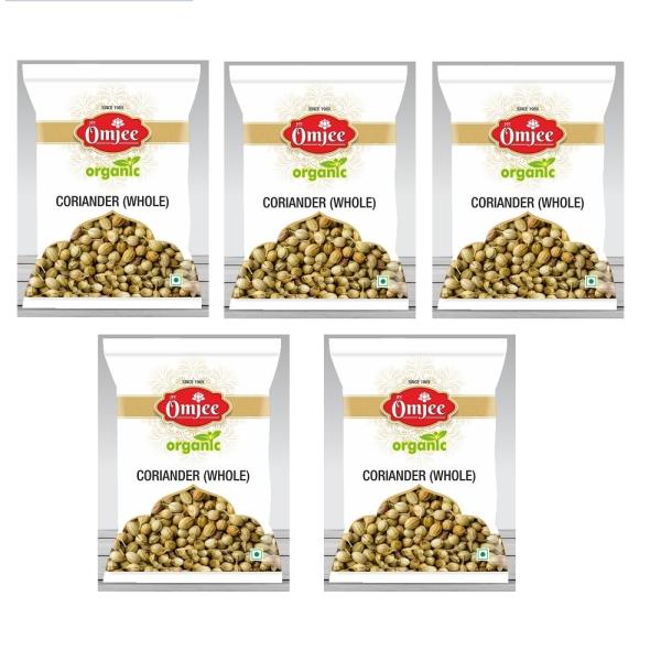 OMJEE WHOLE CORIANDER _100GM (PACK OF 5) - JioMart