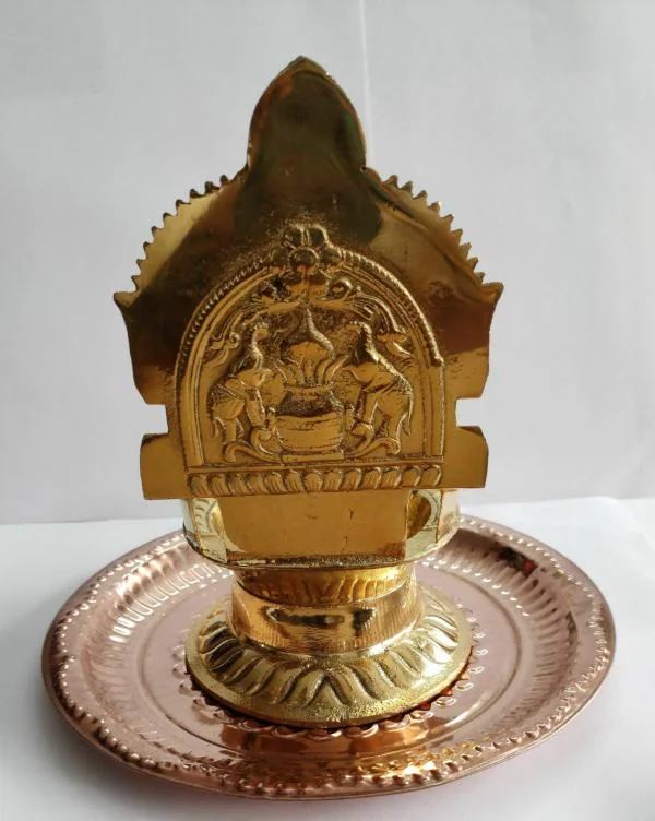 NAAYAGI - Kanchipuram KAMAKSHI VILAKKU / Diya - Pure Brass Made - 7 ...