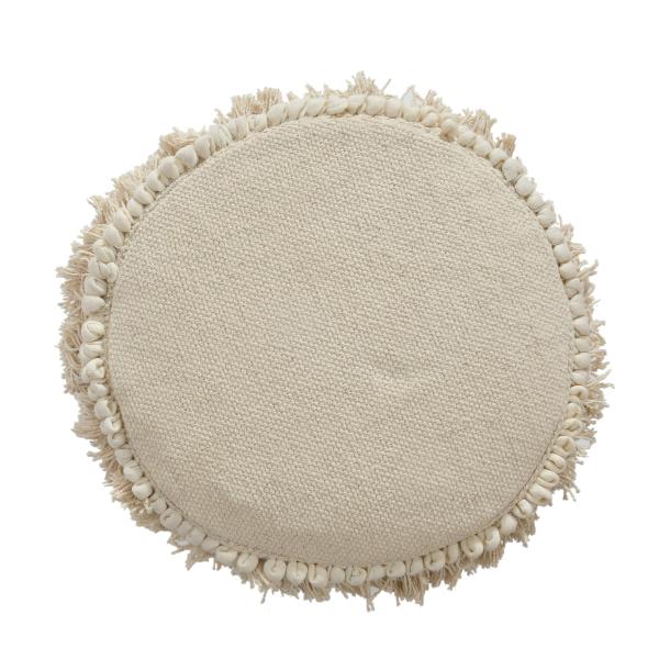 Comfidelitas Teviston Foot Stool In Off White Colour - JioMart