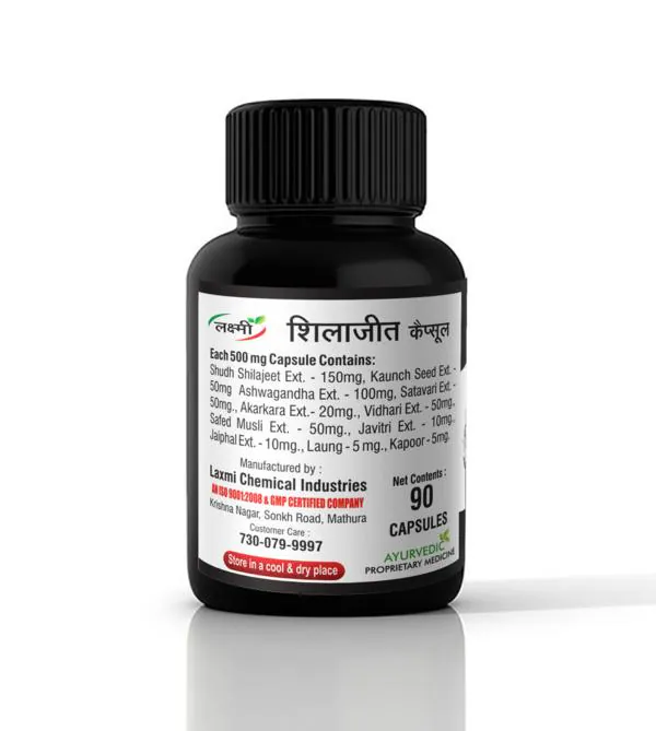 Laxmi Shilajit gold with safed musli tribulus terrestris ext ayurvedic ...