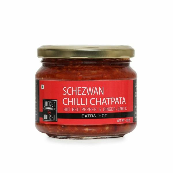 WICKED GOURMET KITCHEN by MIRAI Schezwan Chilli Chatpata Dip / Spread ...