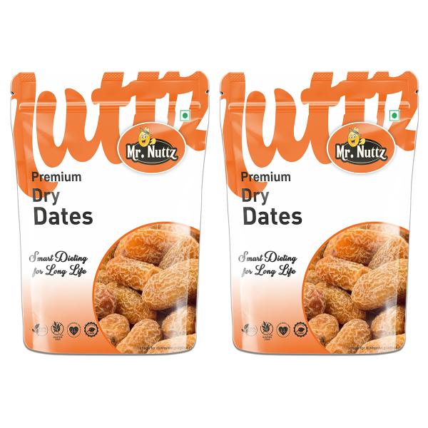 Mr.Nuttz Premium Dates (Dry Yellow Dates/ Peela Chuara, Khajoor 1kg ...