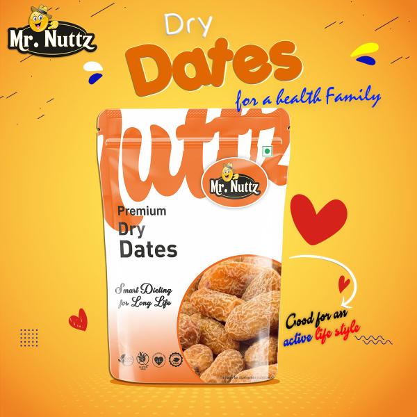 Mr.Nuttz Premium Dates (Dry Yellow Dates/ Peela Chuara, Khajoor 1kg ...