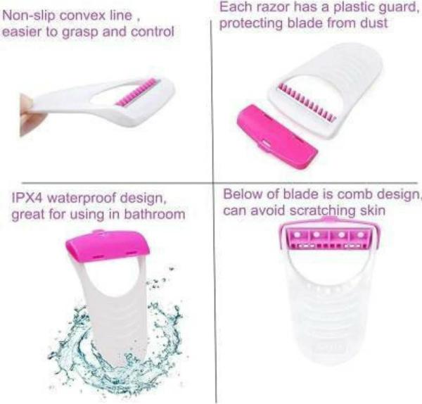 OPTRA-Venus Max Soft Bikini Shaving Razor (Set Of 6) - JioMart