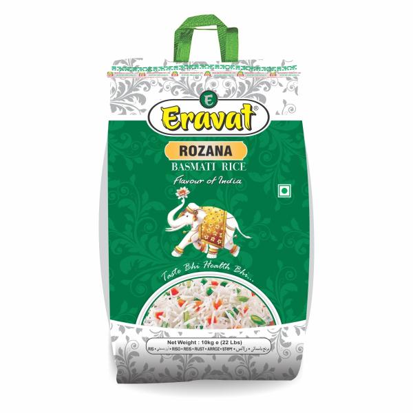 Eravat Rozana Basmati Rice 10 Kg - JioMart