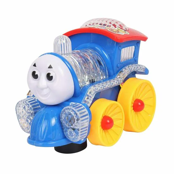 MIMY Bump and go Musical Engine Toy Train with 4D Light and Sound ...