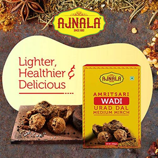 Ajnala Amritsari Urad Dal Medium Mirch Wadi,200 GMS Wadiyan - JioMart