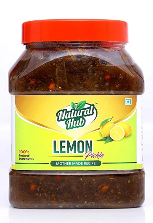 Natural Hub Mothermade Sweet & Sour Without Oil Lemon Pickle, (Khatta ...
