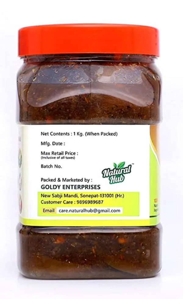 Natural Hub Mothermade Sweet & Sour Without Oil Lemon Pickle, (Khatta ...