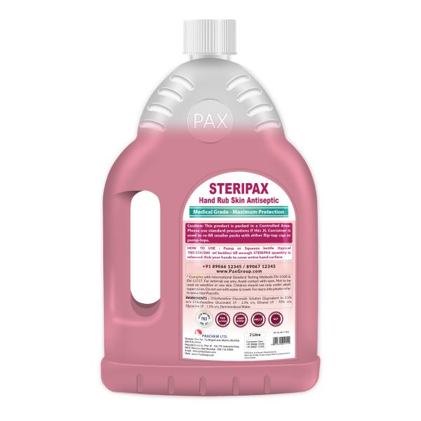 SteriPax CHG Chlorhexidine - Alcohol Hand Rub/Skin AntIseptic - JioMart