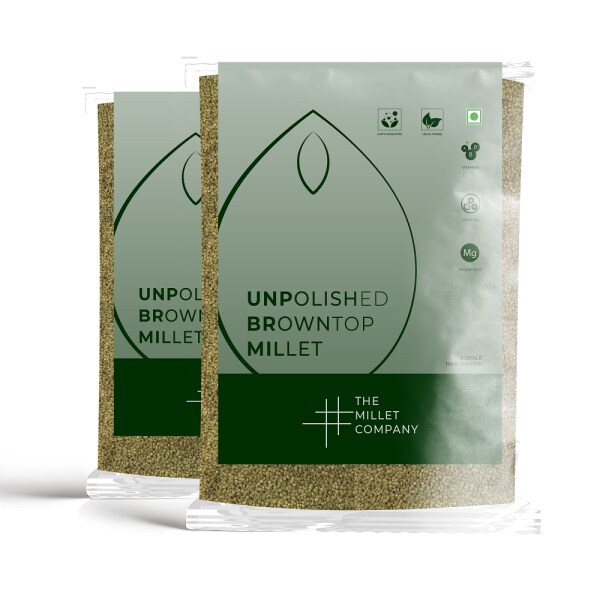 The Millet Company Unpolished Browntop Millet 2 kg - JioMart