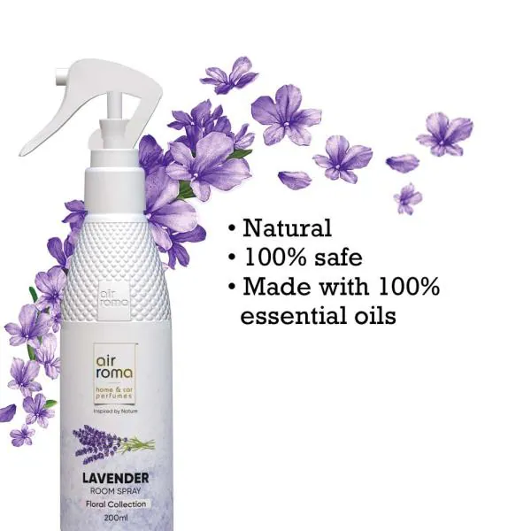 AIR-ROMA Lavender Air Freshener Spray 200ml - JioMart
