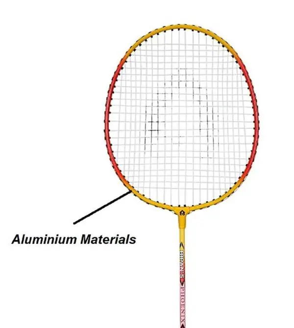 FOX Bipan's Phoenix Badminton Racket Made of Aluminum (Pack of 1 Piece ...