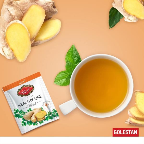 Golestan Healthy Line Herbal Mixed Energy Infusion Ginger & Cinnamon ...