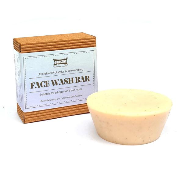 Goli Soda All Natural Probiotics Face Wash Soap - 90 g - JioMart