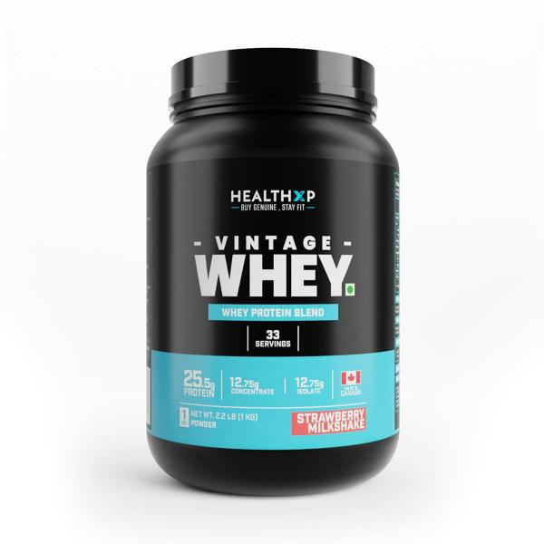 Health XP Vintage Whey Protein Blend Powder - 1000 g - JioMart