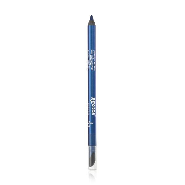 Recode Turning Heads Crayon Gel Eyeliner/Kajal - 1.20Ml 02-Lit Blue ...