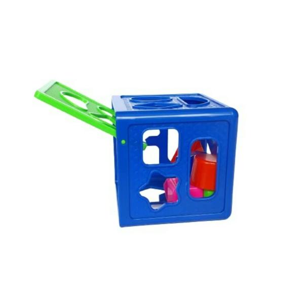 Motherhood Multicolor Plastic Geometric Puzzle Stacker Shape Sorter ...