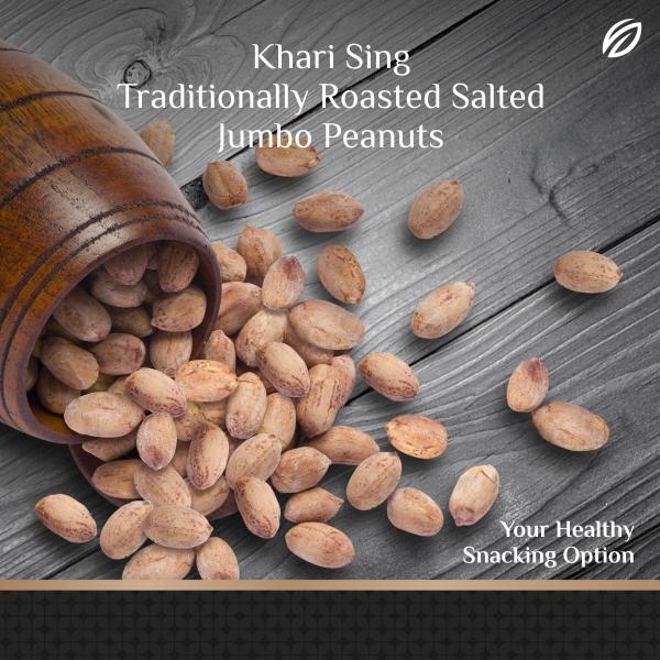 Shrego Khari Sing Traditionally Roasted Salted Jumbo Peanuts 360G ...