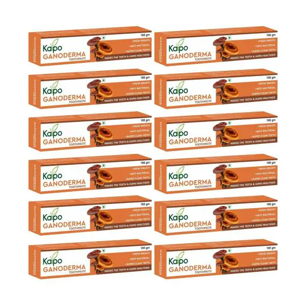 Kaipo Ganoderma Toothpaste - Fresh breath, Anti-Bacterial, Super Clean ...