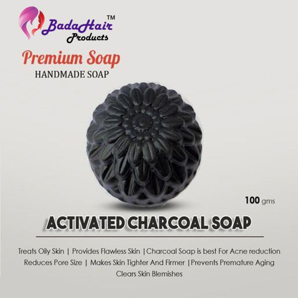 Badahair Activated Charcoal Bath Soap, 100 G - JioMart