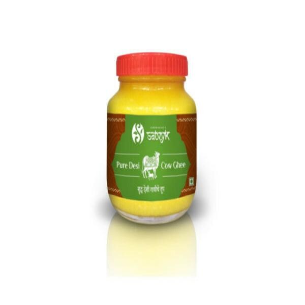 S Siddhagiri's SATVYK THE HEALTH re STORE Desi Gir Cow Ghee 250Ml ...