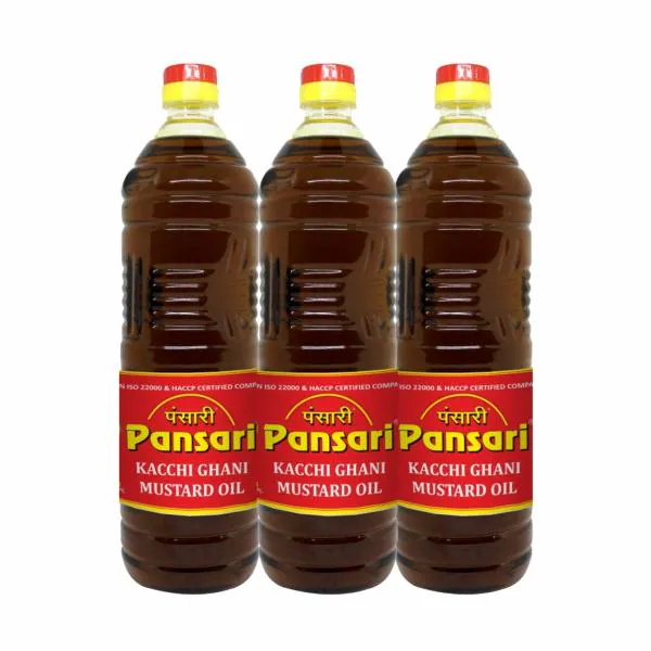 Pansari Kachi Ghani Mustard oil/Sarso Cooking Oil| Good for Bones ...