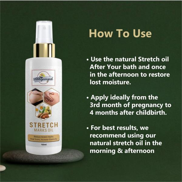 Abhigamyah Stretch Marks Scar removal oil in during after pregnancy ...