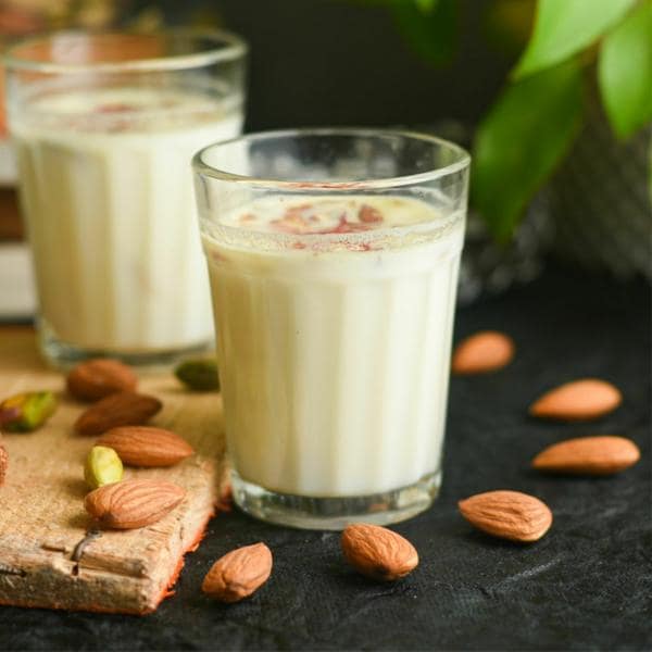 Dhampur Green Thandai Kesari Badam Dry Fruits Sharbat Syrup, 750ml ...