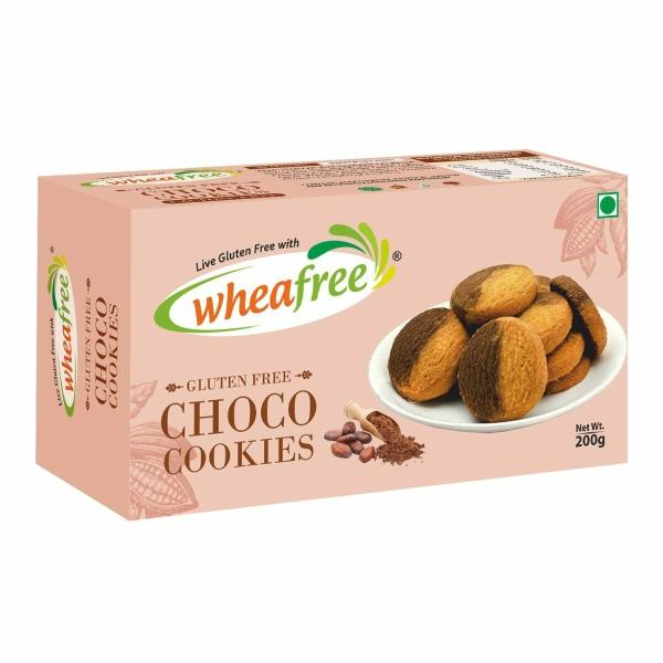 Wheafree Gluten Free Choco Cookies (Pack of 3 x 200g each) | Lactose ...