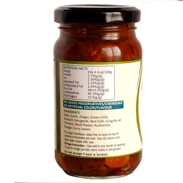 Tressia Foods Dates Pickle/ Khajur Achar / Ethapazham Achar - JioMart