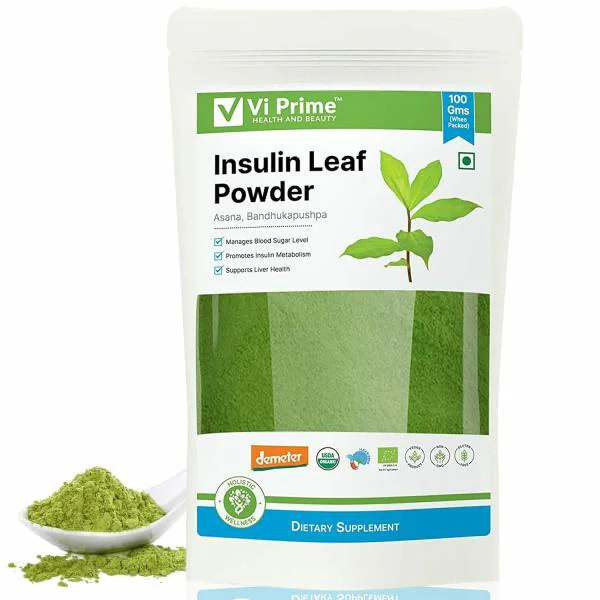 Vi Prime Health & Beauty Insulin Leaf Powder for Diabetic|Pure insulin ...