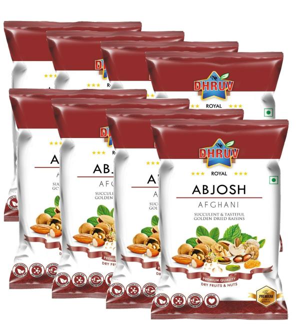 DHRUV Royal Afghani Munakka | Abjosh, 2Kg (8 Packs Of 250Gms) - JioMart