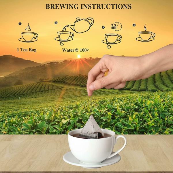 San-Cha Ginger Masala Chai (25 Pyramid Tea Bags) - JioMart