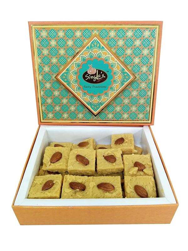 Singla Sweets Patisa Burfi 500G Box - JioMart
