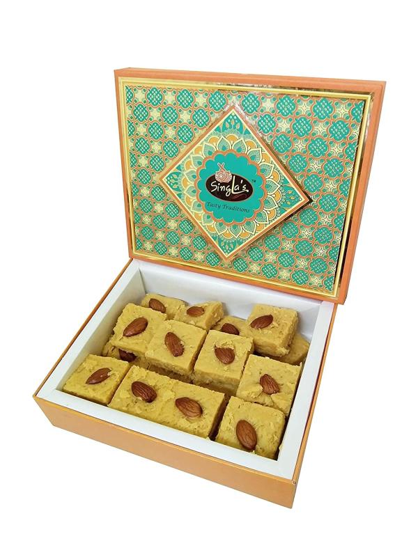 Singla Sweets Patisa Burfi 500G Box - JioMart