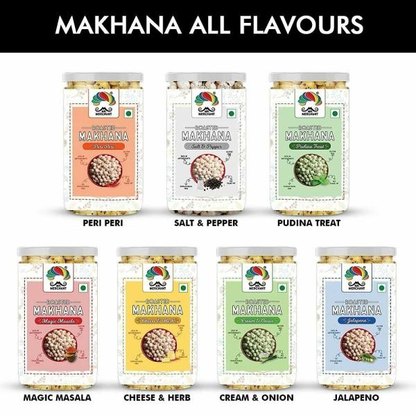 Mr. Merchant Roasted Makhana (Cheese and Herb) - JioMart