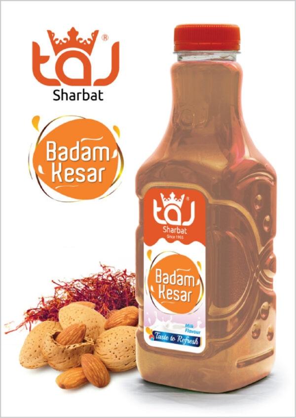 Taj Badam Kesar Sharbat,750 Ml.,Pack of 3 - JioMart