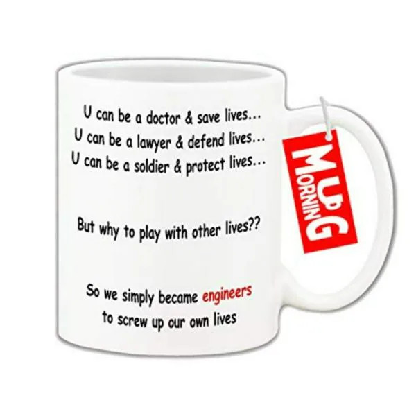 Mug Morning Engineer Mug Funny Engineer Mug Coffee Mug for Engineer ...