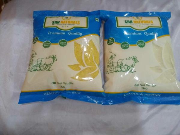 SRN Naturals Premium Wheat Ravva(1Kg) + Upma / Bombay Ravva / Suji(1Kg ...