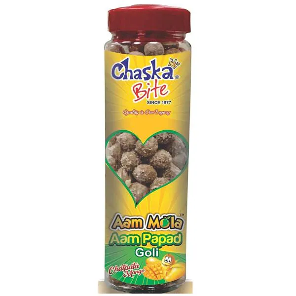 Chaska Bite Aam Chaska Chatpati Digestive Goli 250g Aam Papad goli Sour ...