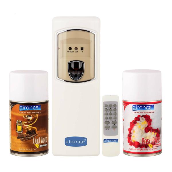 Airance Air Freshner Machine Dispenser With Remote & Refill - 250 ml ...